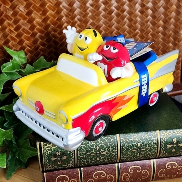 M&M'S | Accents | Rare Vintage Mms Ceramic Retro Convertible Car Candy ...